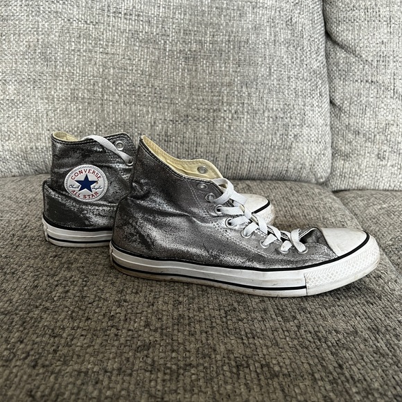 Converse | Shoes | Metallic Converse | Poshmark